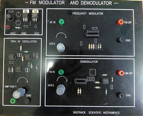 Frequency Modulation And Demodulation Trainer Kit At Rs Unit Trainer Kit In Bengaluru