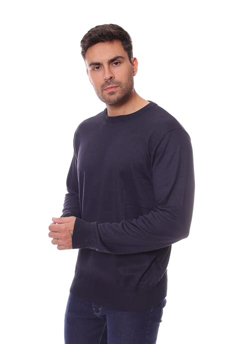 Suéter Masculino Tricot Liso Crocker 49729