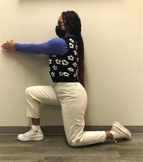 Stretch Exercise Thoracic Rotation West End Physiotherapy