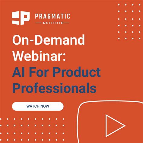 Pragmatic Institute On Linkedin Take Your Product Career To The Next Level With Ai Insights And