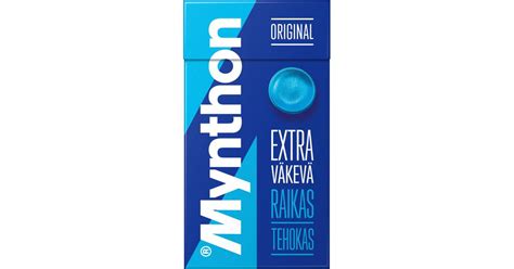 Mynthon Original Extra Väkevä Kurkkupastilli 39g S Kaupat Ruoan Verkkokauppa