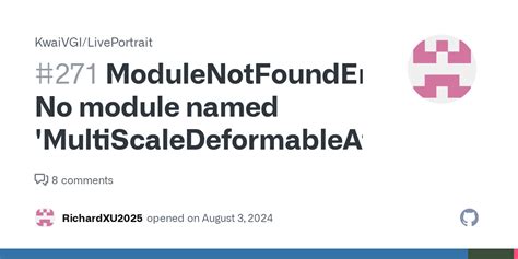 Modulenotfounderror No Module Named Multiscaledeformableattention