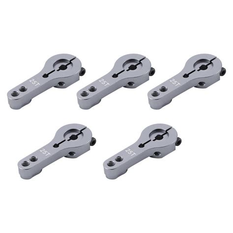 5x Aluminium Servo Arm Rc Model For Mg995 Futaba Kunkune