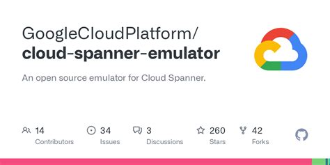 GitHub GoogleCloudPlatform Cloud Spanner Emulator An Open Source Emulator For Cloud Spanner