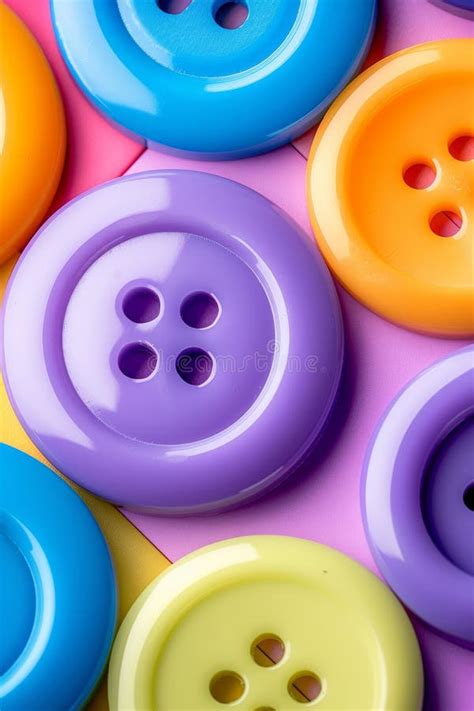 Vibrant Backdrop Created From An Assortment Of Assorted Buttons For A