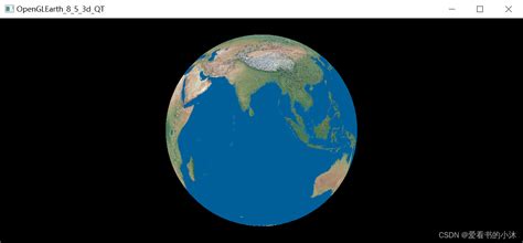 【小沐学gis】基于c qt绘制三维数字地球earth（opengl） qt绘制数字地图 csdn博客