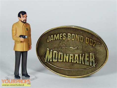 James Bond Moonraker Moonraker Crew T Belt Buckle Original Film