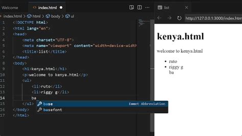How To Create A List In Website Designingcs50codingprogramming Youtube