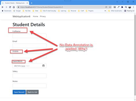 Modelmetadatatype Doesnt Work As Dataannotation Are Not Applied Microsoft Qanda