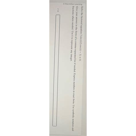 Solved Do Solve The Factored Equation