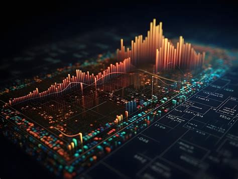 A Graph Is Shown On A Computer Screen With A Graph Showing Premium Ai