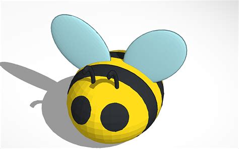 3d Design Honia Bee Tinkercad