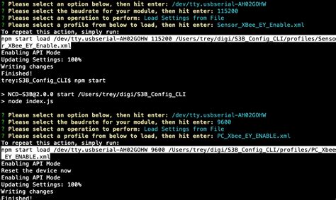 Recovery CLI For Long Range Wireless Communication Modules NCD Io