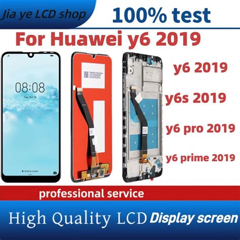 For Huawei Y6 2019 Lcd Display Touch Screen Digitizer For Huawei Y6 Pro 2019 Mrd Lx2 Lcd With