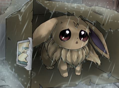Sad Eevee By Koki Arts On Deviantart