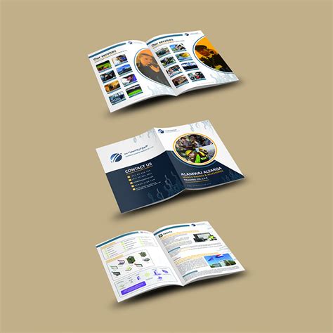 نمونه طراحی کمپانی پروفایل