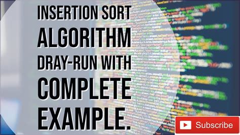 insertionsortalgorithm working of insertion sort algorithm in urdu
