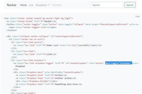 Кастомизируем Bootstrap 4 меню Web