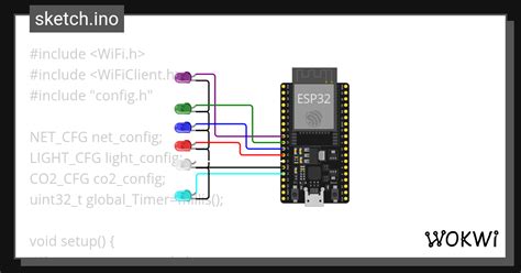 Wokwi Online ESP STM Arduino Simulator