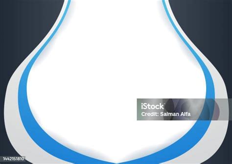 추상 파란색 검정 동적 기하학적 모양은 흰색 배경에 테두리가 있습니다 벡터 추상 그래픽 디자인 배너 패턴 프레 젠 테이션 배경 웹 서식 파일입니다 0명에 대한 스톡 벡터