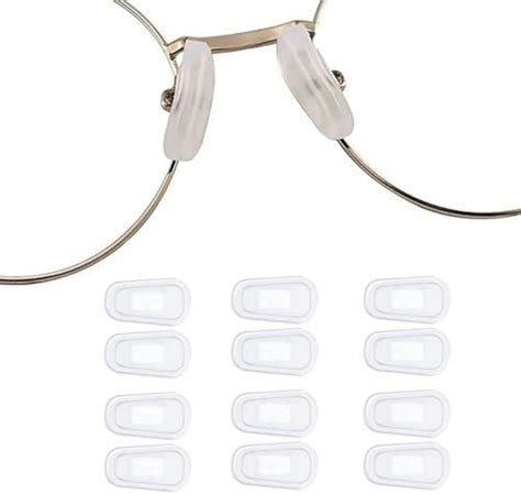 Eyeglasses Nose Pads Cover6 Pairs Soft Silicone Slip On Nose Pieceanti Slip