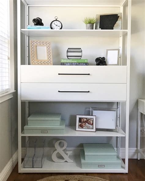 Office Shelf Decor And Organization Simply Organized