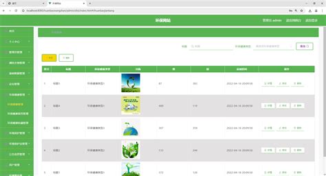 基于springboot的环保网站管理系统，环保管理系统，附源码数据库论文，包远程安装调试环保管家 源代码 Csdn博客