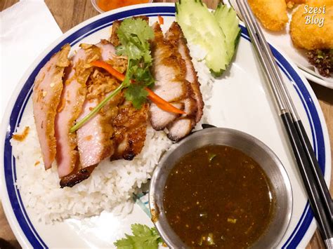 飲食泰式豬頸肉飯泰式無骨滷水豬手飯荃灣 香車街街市 Ann Mamma Thai kitchen by 張秀玲 Szeso