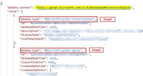 javascript memberof in graph me api azure ad stack overflow