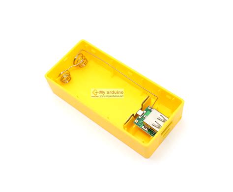 Power Bank แหล่งจ่ายไฟสำหรับ Arduino Esp8266 ชาร์จไฟผ่าน Usb ถ่าน 18650