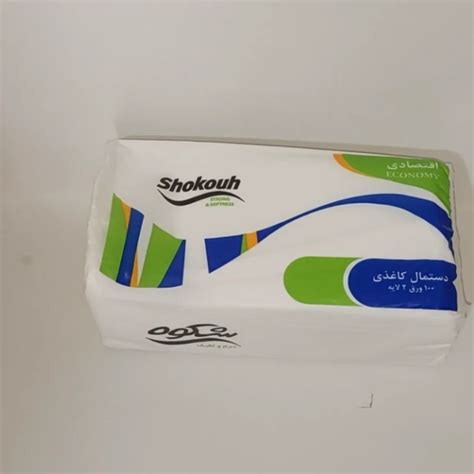 خرید و قیمت دستمال کاغذی 200 برگ اقتصادی شکوه از غرفه خرازی ،لوازم التحریر، آشپز خانه و اسباب