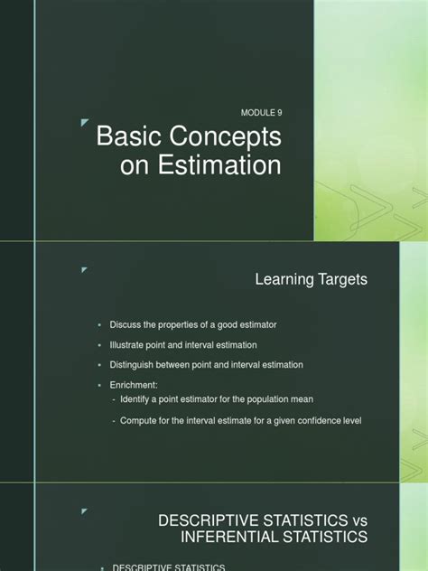 Basic Concepts On Estimation Pdf