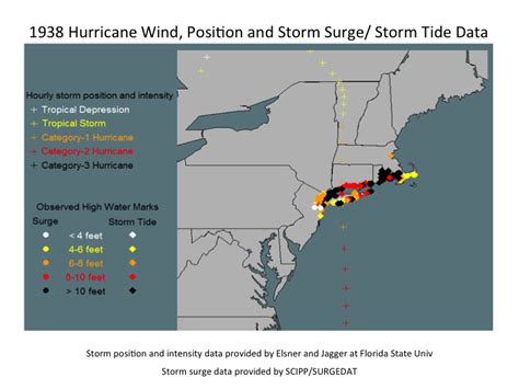 East Coast Storm Surge Maps