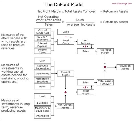 Dupont Model Financial Literacy Lessons Business Strategy Management Financial Analysis