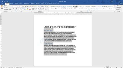 How To Change Text Case In A Word Document DataFlair