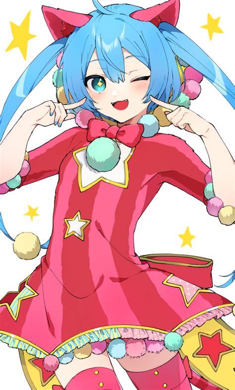 Hatsune Miku And Wonderlands X Showtime Miku Vocaloid And More Drawn By Mmo Danbooru