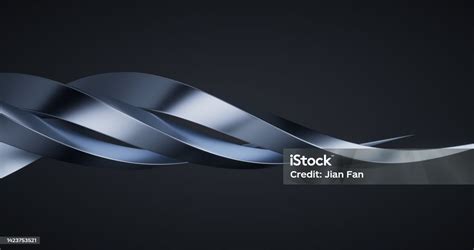금속 곡선 지오메트리 배경 3d 렌더링 금속에 대한 스톡 사진 및 기타 이미지 금속 3차원 형태 추상적인 Istock