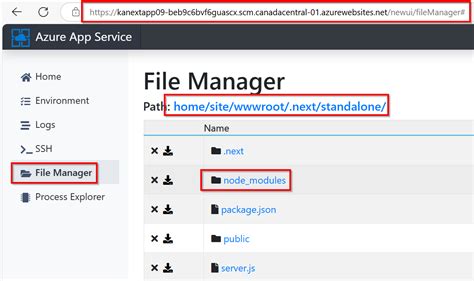 Nodemodules Folder Missing For My Azure App Service App Nextjs Stack Overflow