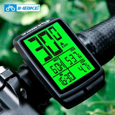 Inbike Mtb Bike Computer Gps Bicycle Speedometer Wireless Odometer Cycling Watch Led Screen With