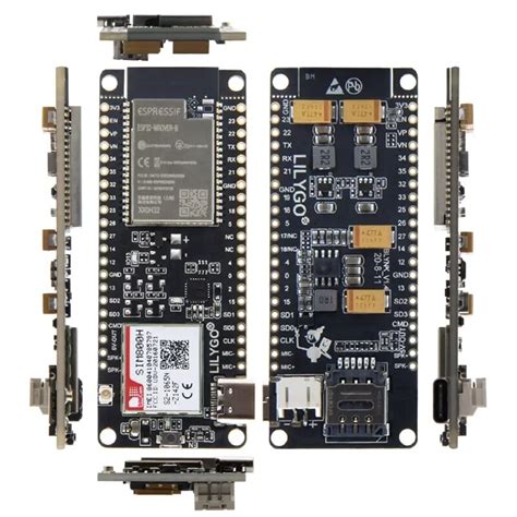 Ttgo T Call V14 Ch9102f Esp32 Wireless Module Sim Antenna Sim Card Sim800lsim800h Module And