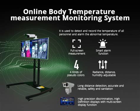Access Control Walk Through Thermometer Infrared Body Temperature Detecting Door