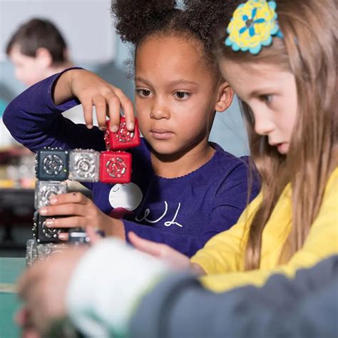 Modular Robotics Distance Cubelet Stem Robotics Blocks Construction Kit Robotshop