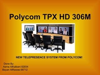 Polycom TPX HD 306M PPT Computer Peripherals Computing