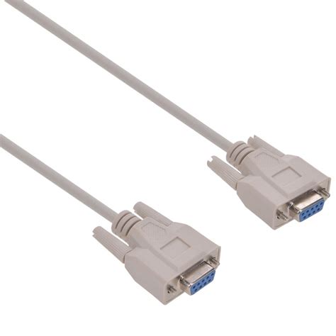 Cable Central LLC 5 Pack 100Ft DB9 Female To Female Serial Cable 100 Feet Walmart Com