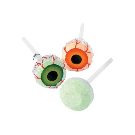 Fun Halloween Candy Gross Gummy Eyeballs Scary Lollipops More