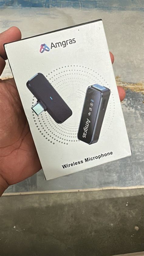 Amgrass Wireless Microphone Lightning Audio Microphones On Carousell