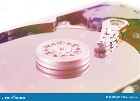 The Internal Structure Of A Hard Disk Drive Stock Image Image Of Medium Computer 168558547