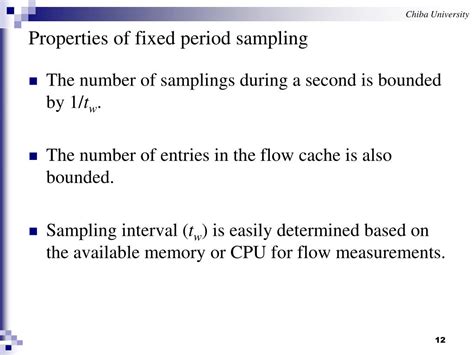 PPT New Packet Sampling Technique For Robust Flow Measurements PowerPoint Presentation ID