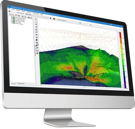 Calpuff View 100 Environmental Software Solutions Air Dispersion