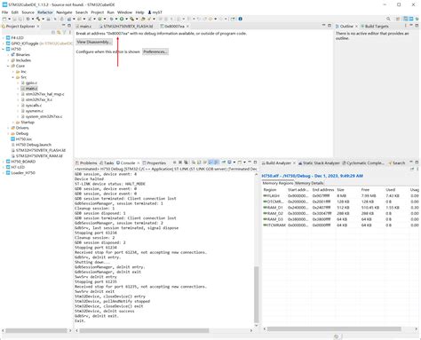Solved How To Debug Stm32h750 In Stm32cubeide（xip In Exte Stmicroelectronics Community